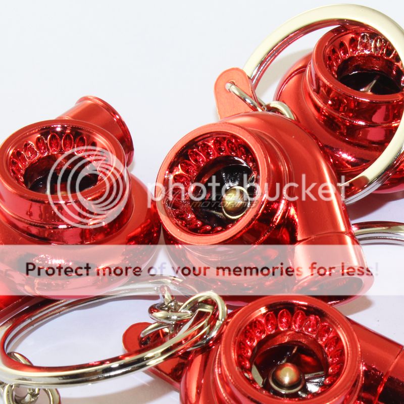 Purchase Lot 5PCS Universal JDM Spinning Turbo Charger Turbine Keychain ...