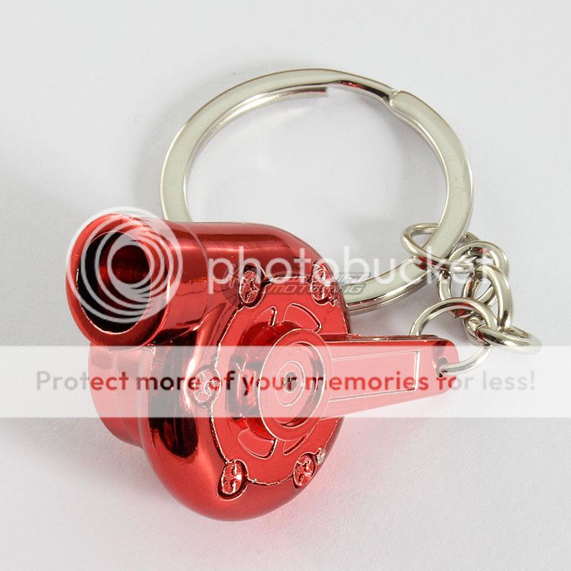 Purchase Lot 5PCS Universal JDM Spinning Turbo Charger Turbine Keychain ...