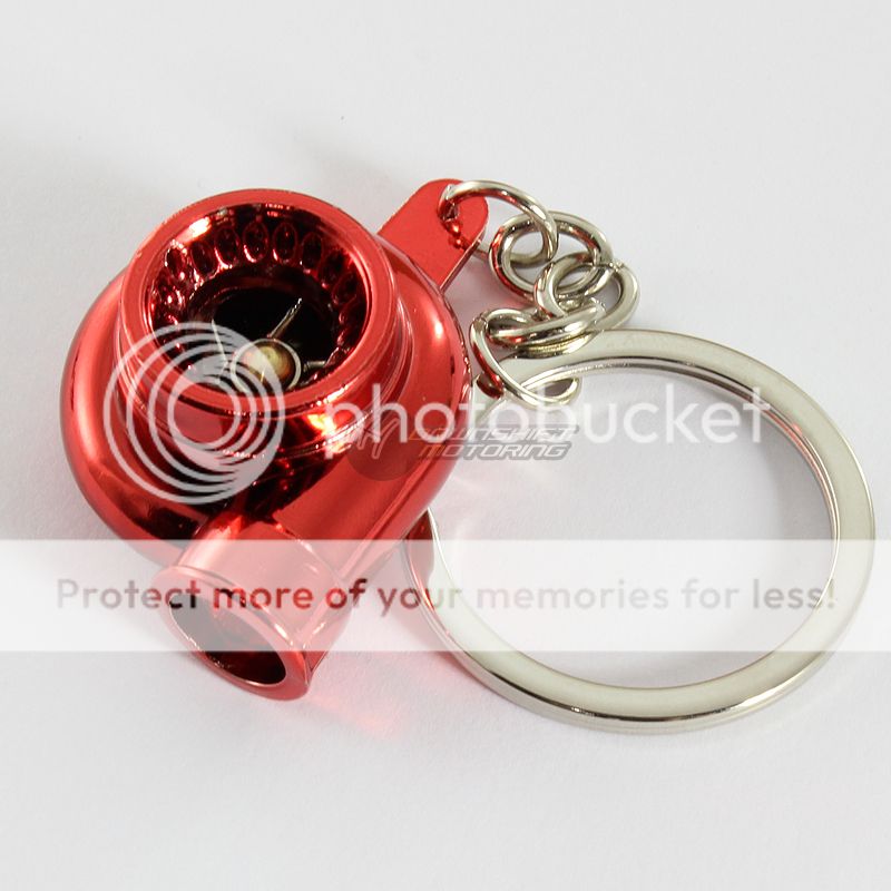 Purchase Lot 5PCS Universal JDM Spinning Turbo Charger Turbine Keychain ...