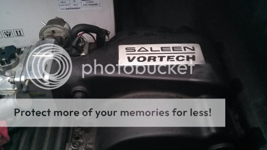 Saleen/Vortech intake Rare | Ford Mustang Forums