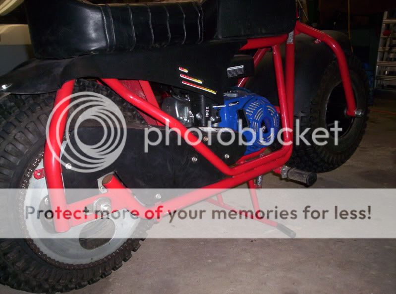 Manco Fat Cat Big wheel MInibike | OldMiniBikes.com