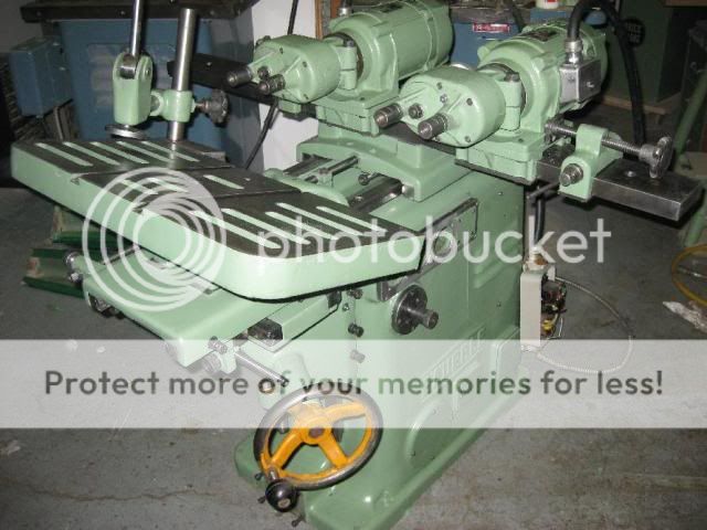 Bauerle 2 head/twin spindle Side Borer - Canadian Woodworking and Home ...