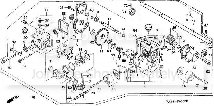 Honda HRC216HXA Varrible Speed Drive Problem | Lawn Care Forum