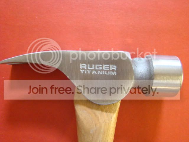 FS - Ruger made Titanium Stiletto Carpenter's Hammer -SOLD ...